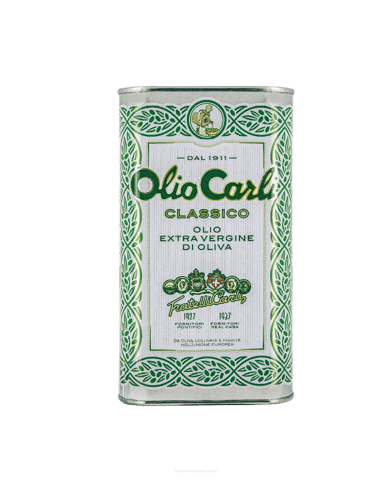 Oliwa z oliwek extra vergine "Classico" Carli, 1 litr puszka